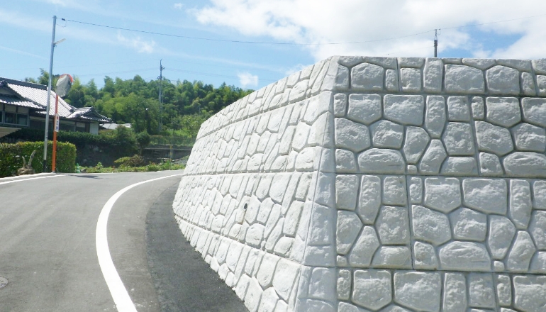 ブロック工事施工例② | 平井興産株式会社