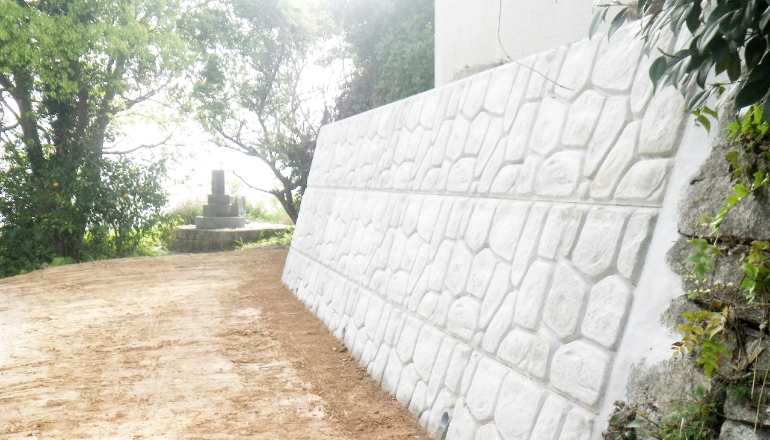 ブロック工事施工例⑧ | 平井興産株式会社